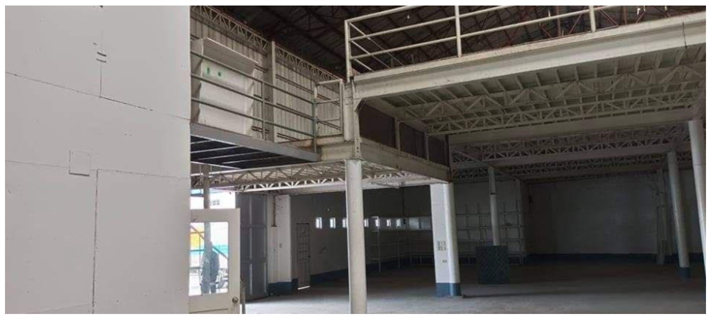 High Ceiling Warehouse with Office and Mezzanine, 1,700 sqm in Pulilan ...
